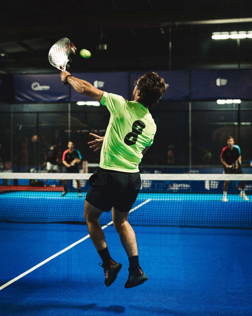 Padel tennis coaching for adults in Dubai